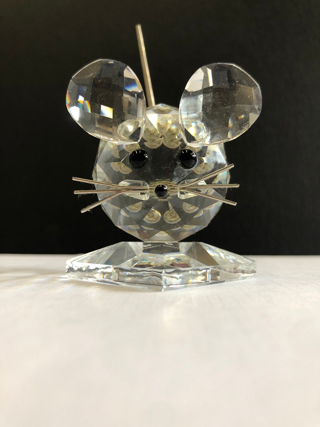 Swarovski Crystal Mouse Large - Etsy
