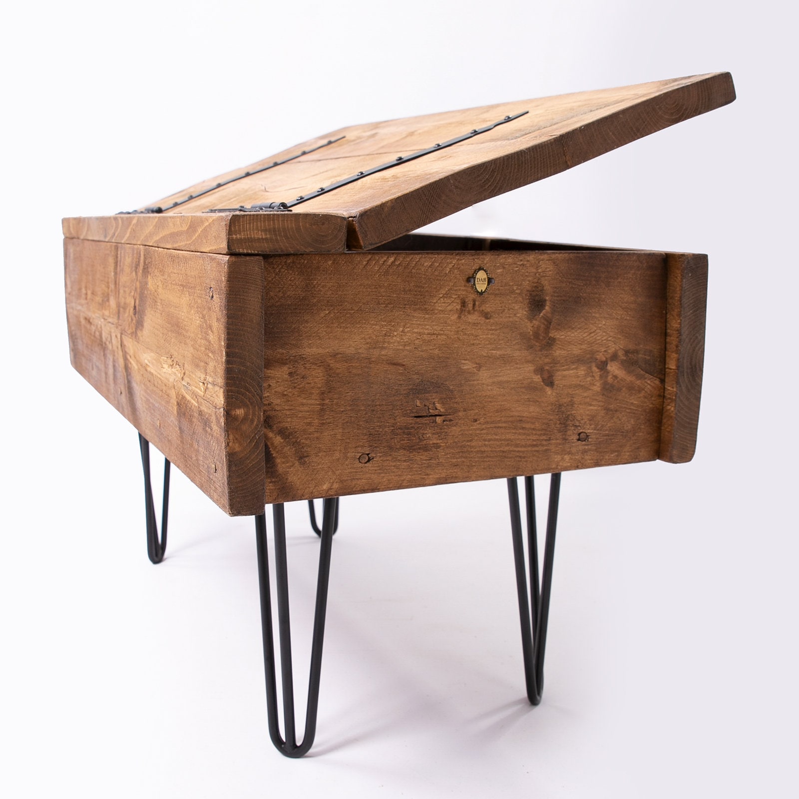 Rustic Storage Bench Farmhouse Blanket Box Trunk / Rosemary - Etsy UK