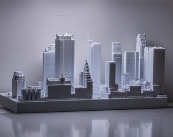 3d Printed Cityscape - Etsy