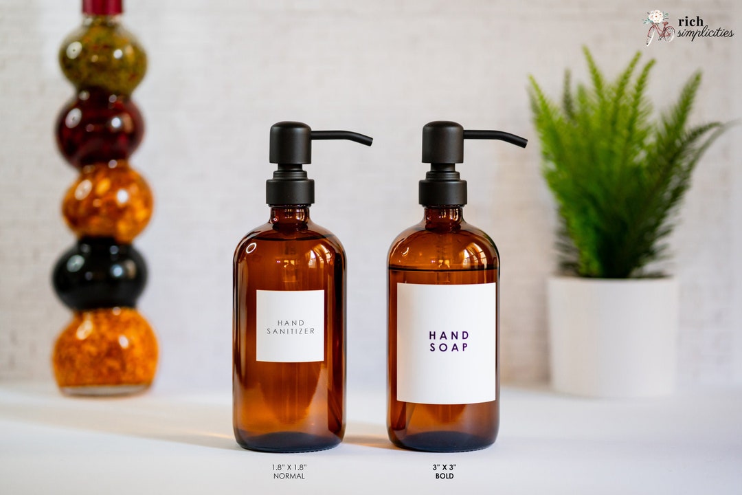 Custom Cleaning Labels - Minimalist Cleaning Stickers - Waterproof ...