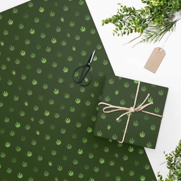 Weed Wrapping Paper - Etsy