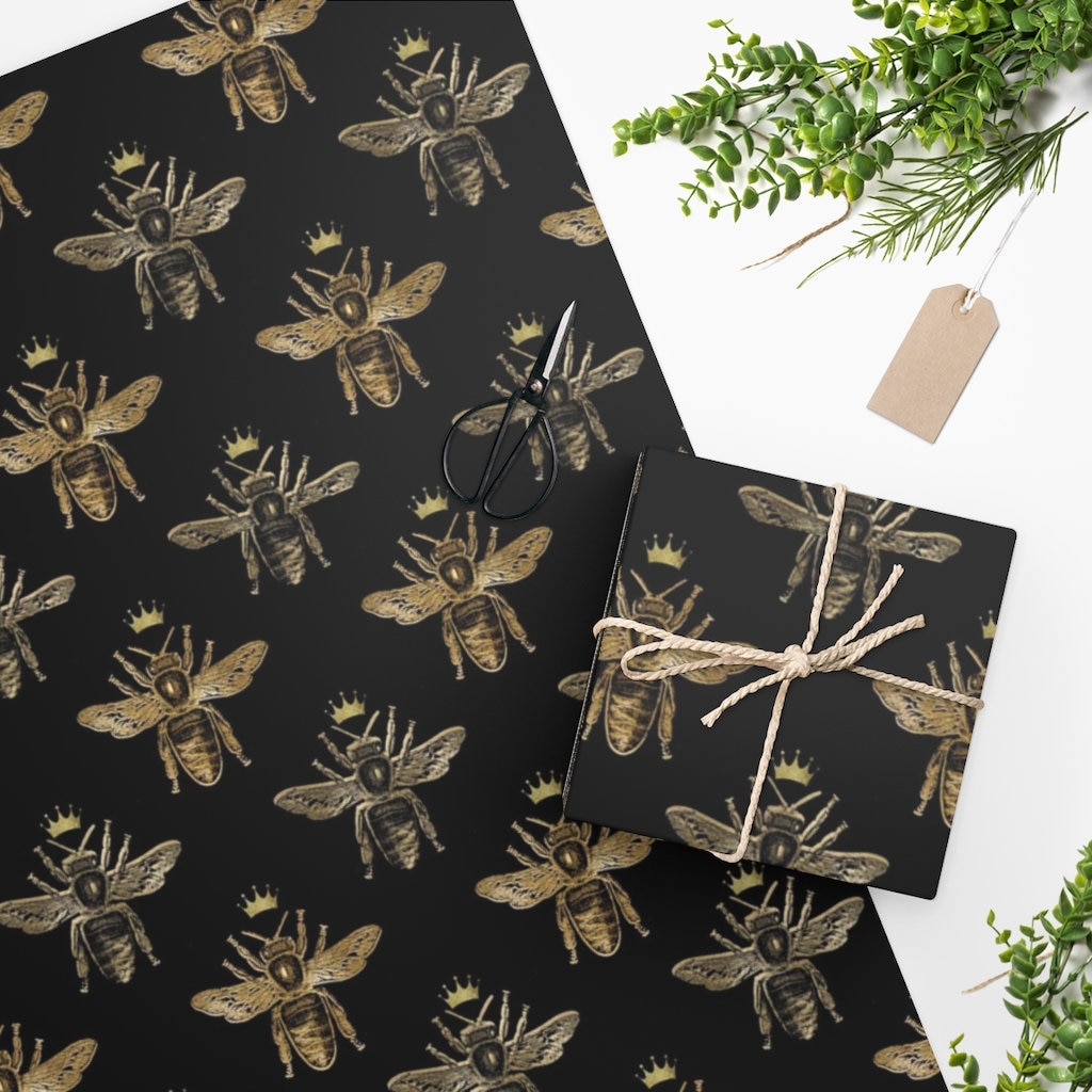 Honey Bee Wrapping Paper sold by Winch Slow | SKU 25101888 | Printerval
