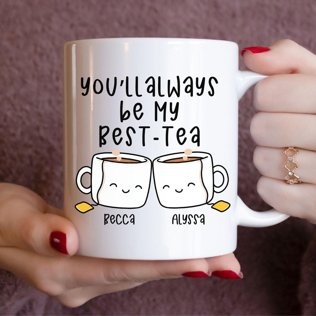 Custom Bestie Coffee Mug Best Friend Birthday Gift Best Tea Cup ...