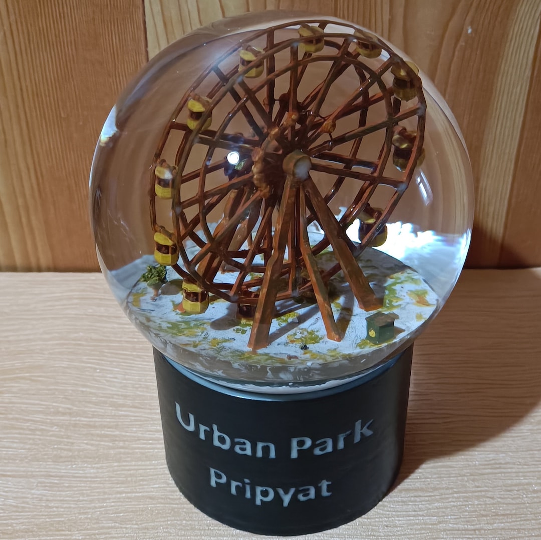 Chernobyl Ferris Wheel of Pripyat. Original Snow Globe. Glass - Etsy