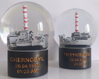 Chernobyl Snow Globe - Etsy