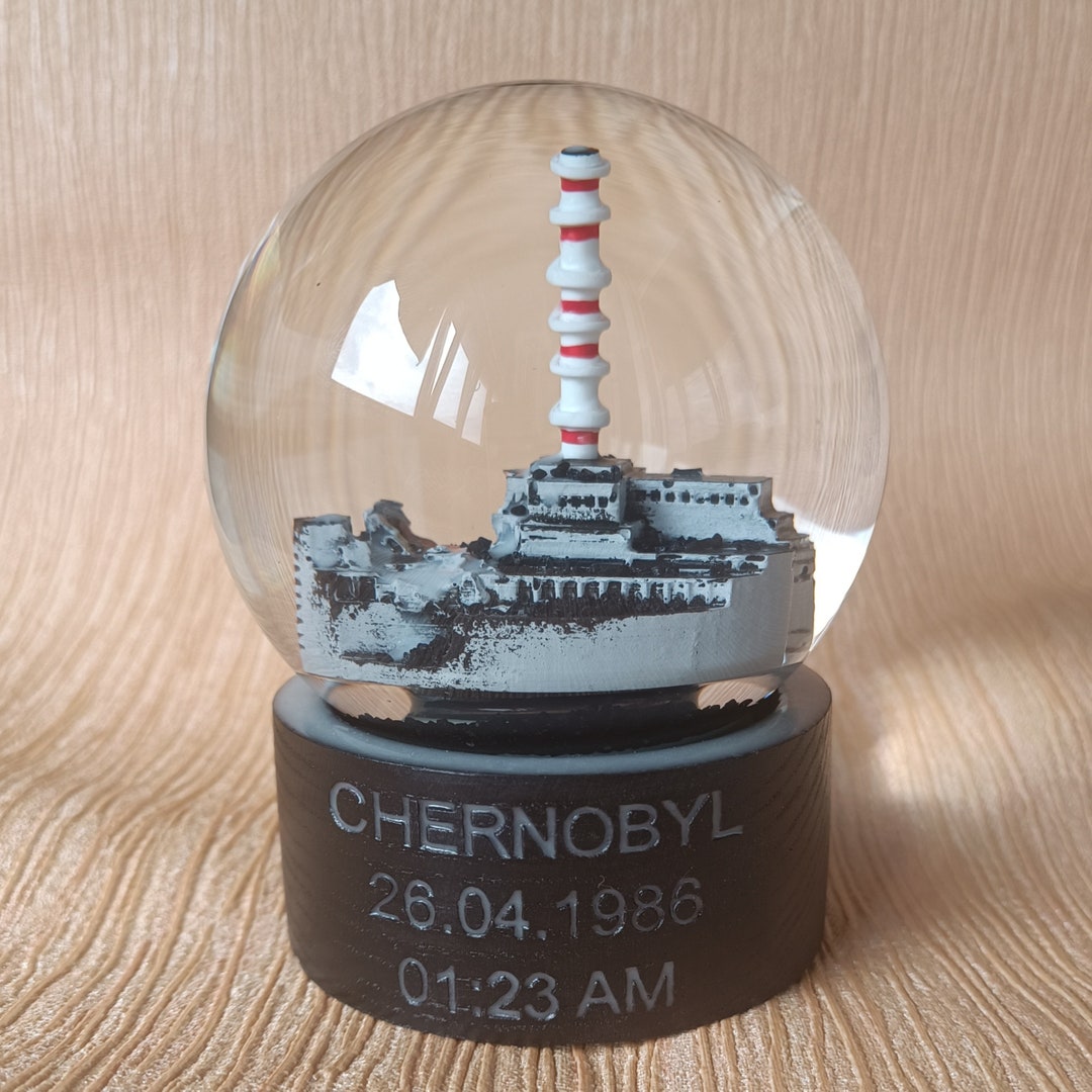Limited Original Chernobyl Snow Globe©, Glow in the Dark - Etsy