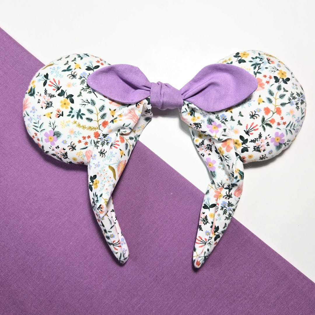 Pink Minnie Ears, Flower Mickey Ears, Rifle Paper Co Disney Ears ...