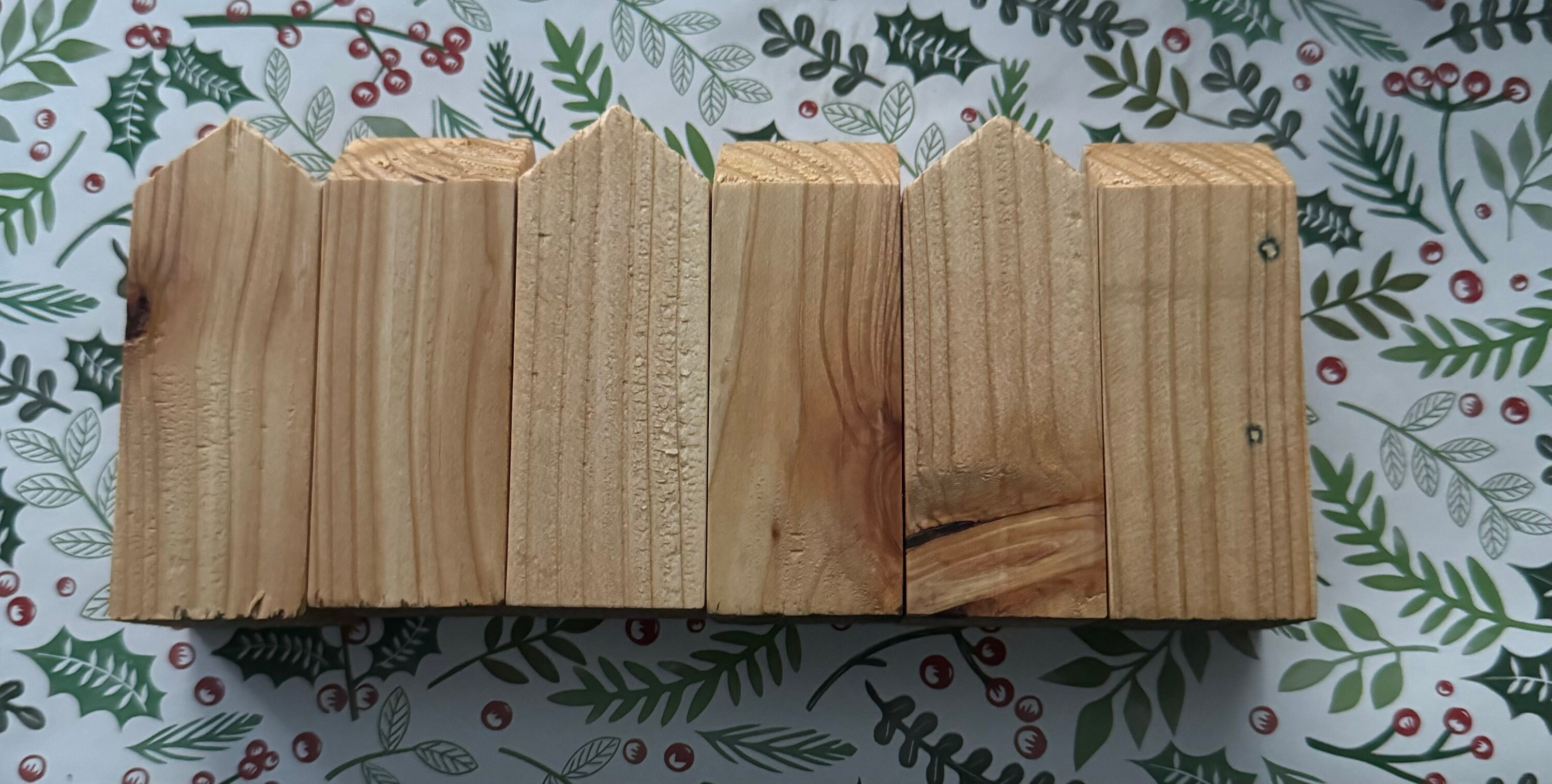 Timber Block House set of 12 - Etsy