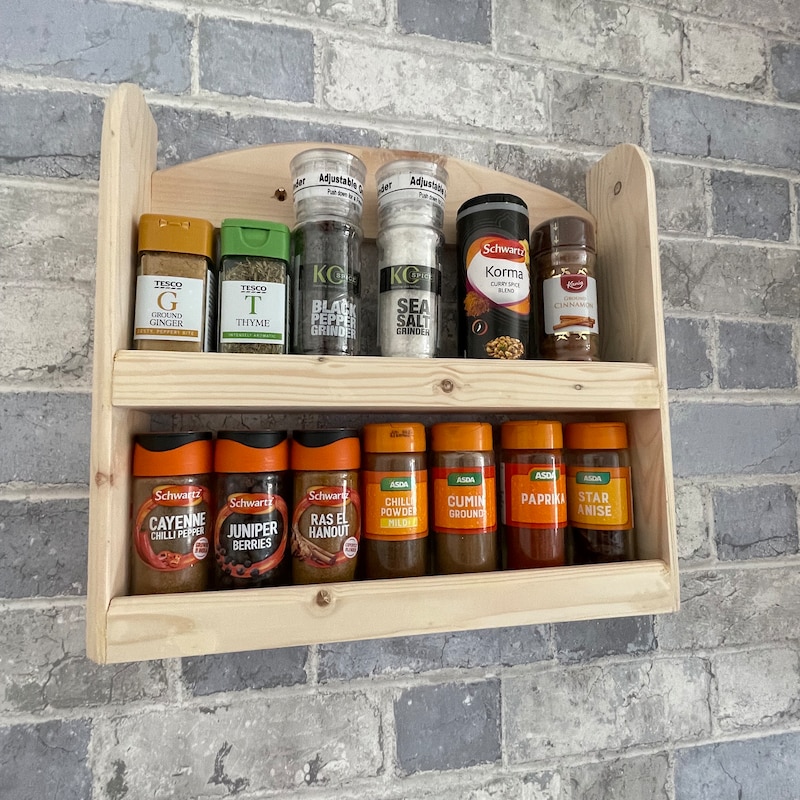 Free Standing Spice Rack - Etsy