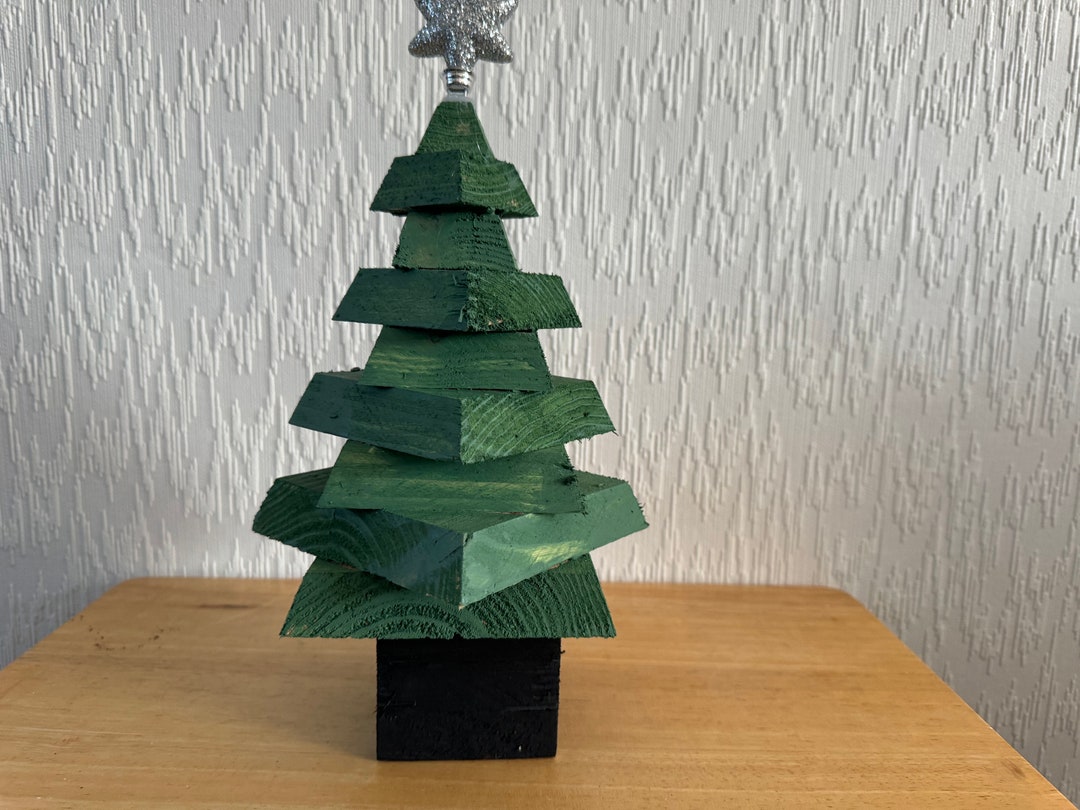 Table Top Christmas Tree pyramid Style - Etsy