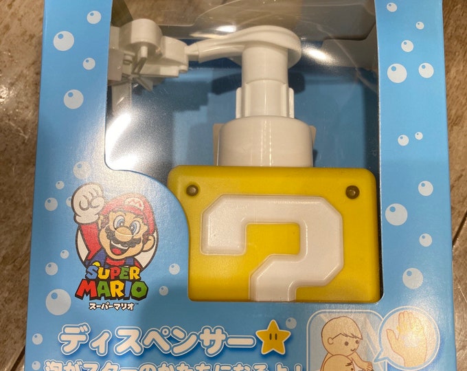 Super Mario Foaming Soap Dispenser Bottle - Etsy