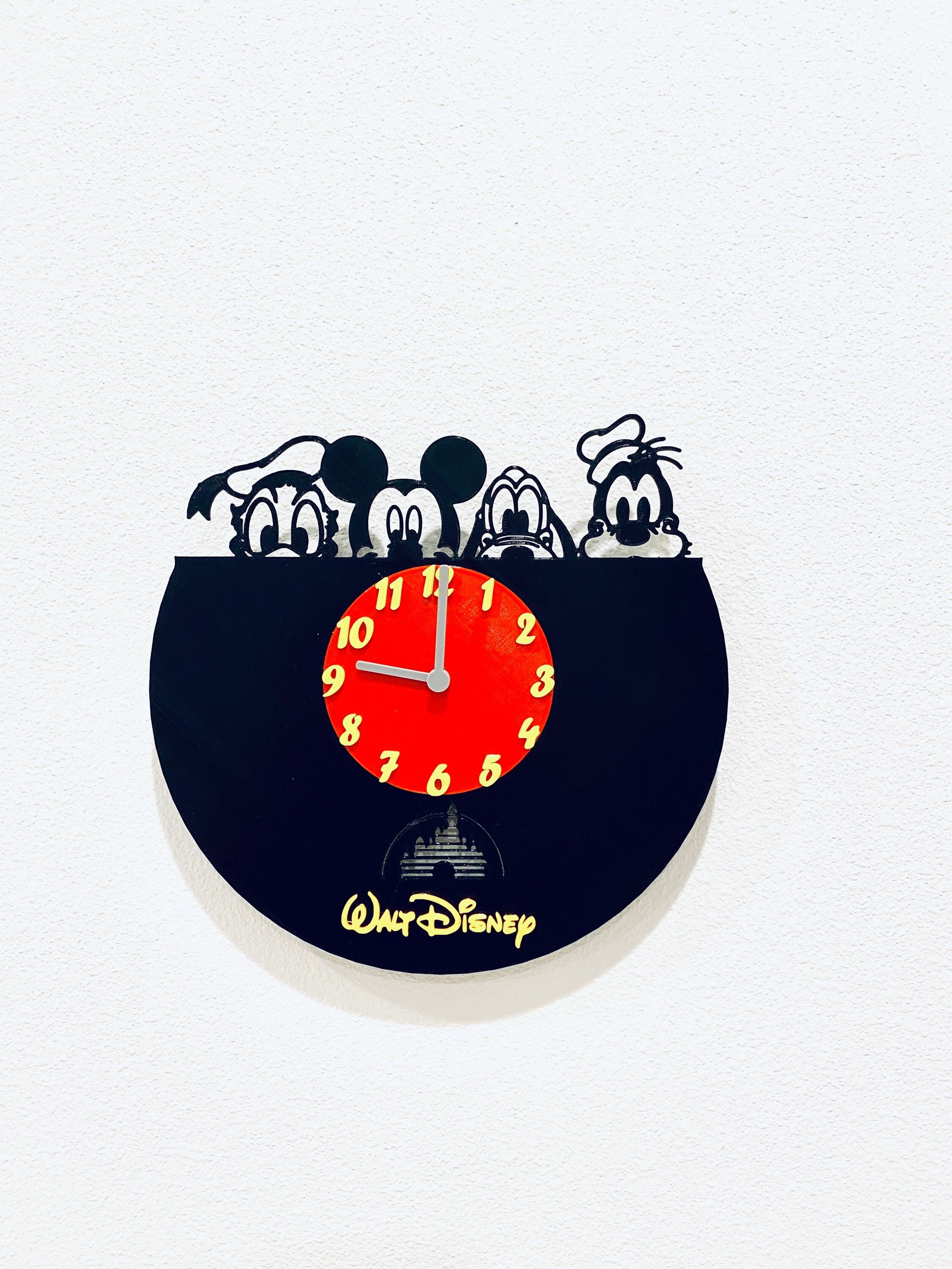 Mickey and Friends Inspired Analog Wall Clock - 3D Printed - Etsy