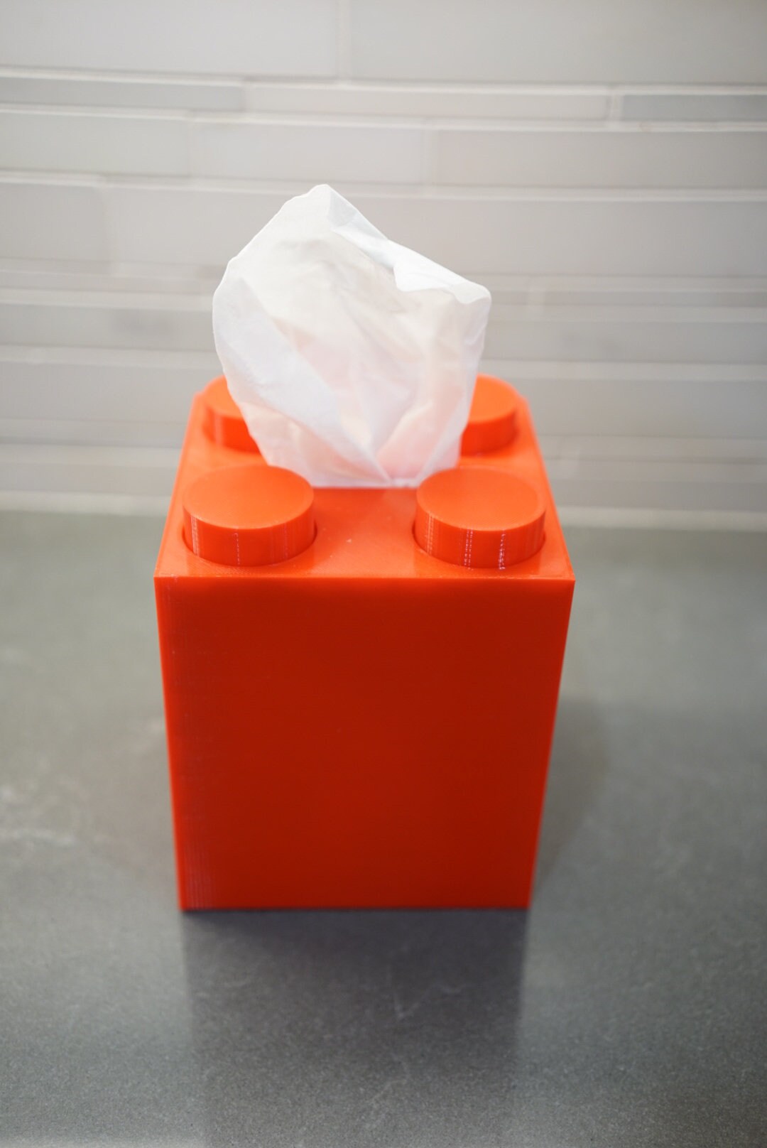 Toy Block Tissue Box Cover 4 Block Lego Style 3D Printed - Etsy