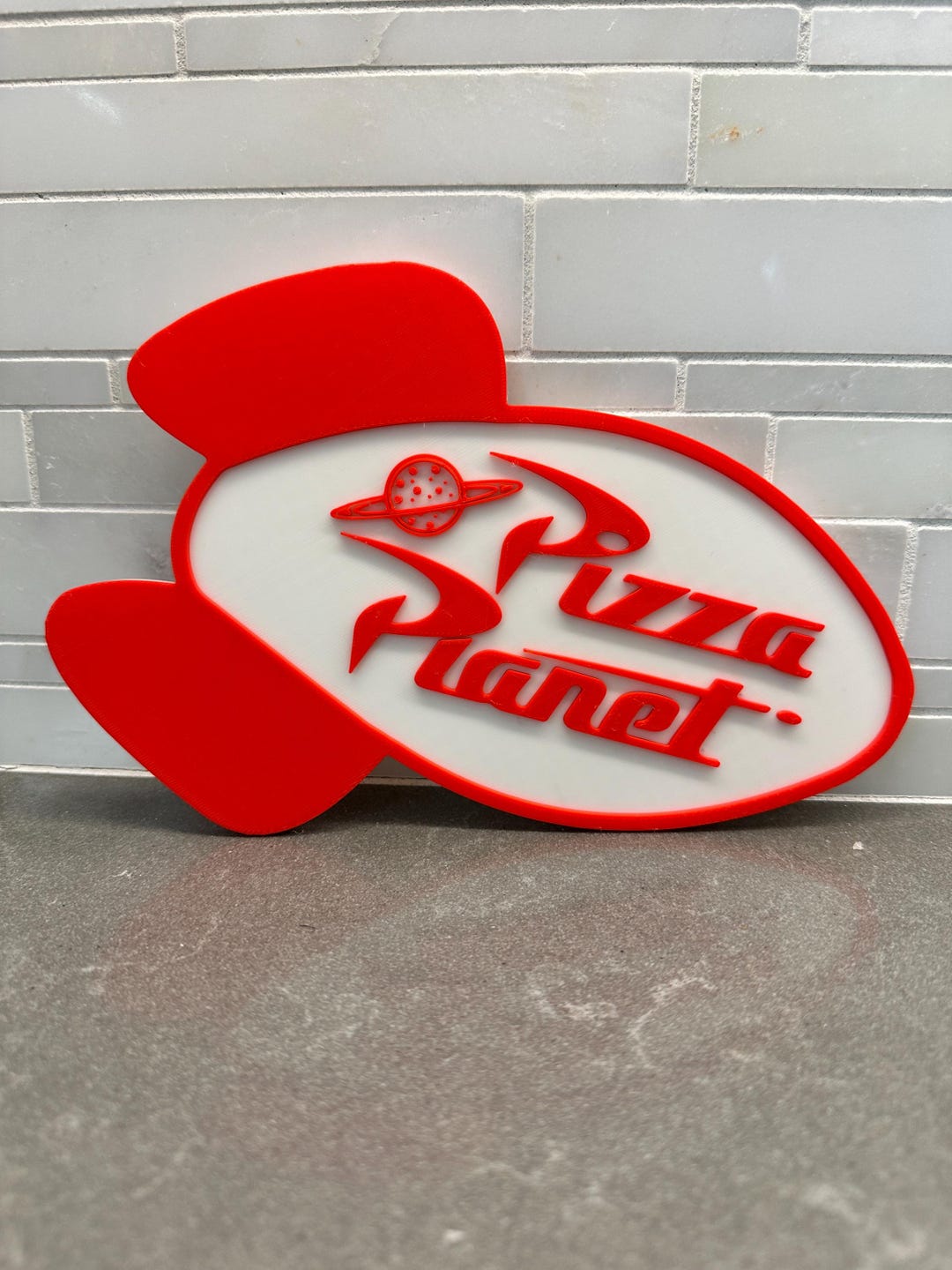 Disney Pixar Toy Story Inspired Sign - Pizza Planet - 3D Printed - Etsy