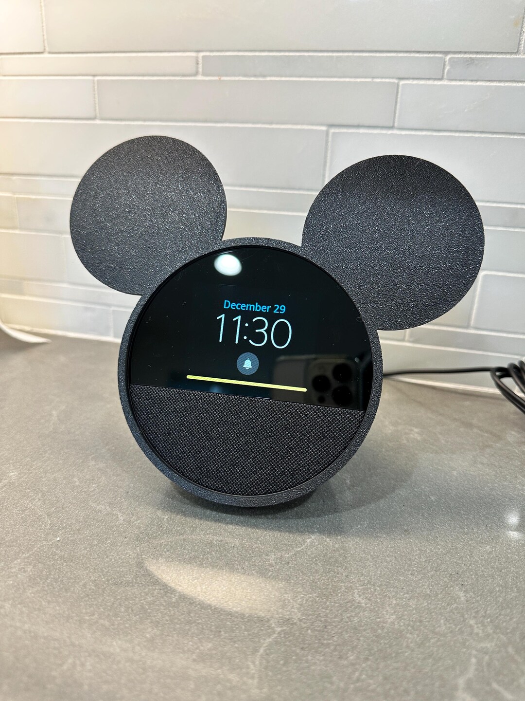 Mouse Ear Shaped Amazon Echo Spot Speaker Decoration Ring for Your ...