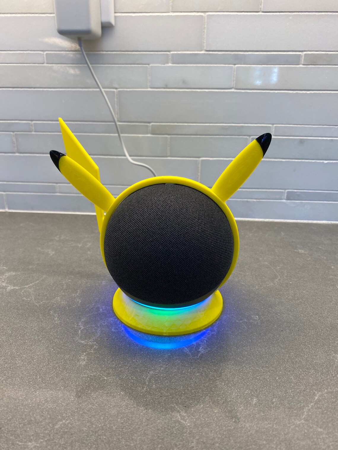 Pikachu Inspired Amazon Echo, Echo Dot 4th or 5th Gen or Apple HomePod ...