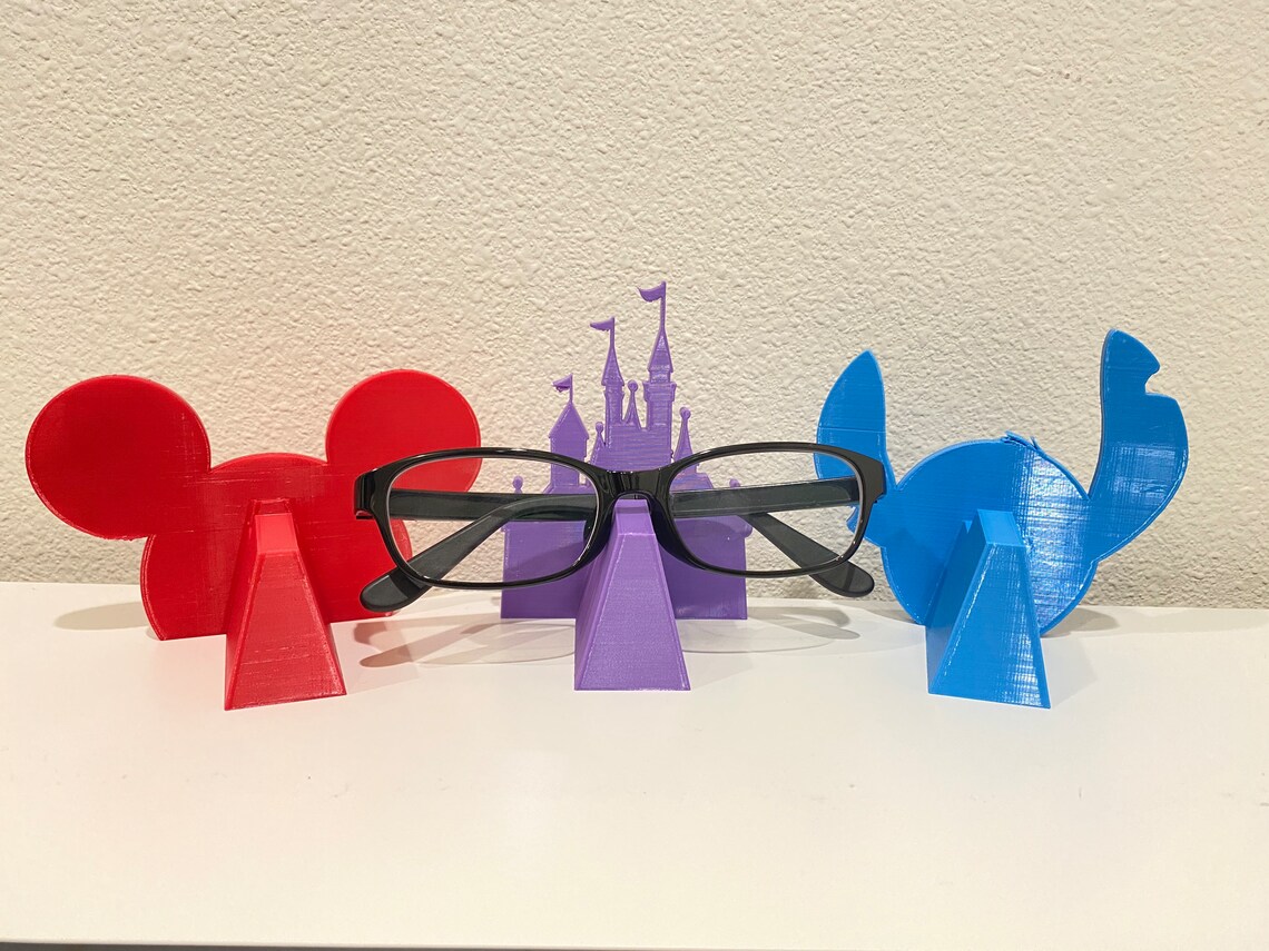Disney Inspired Eyeglasses Stand 3D Printed - Etsy