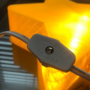 Star Shaped Mood Lamp With Efficient LED Bulb, Great as a Night Light ...