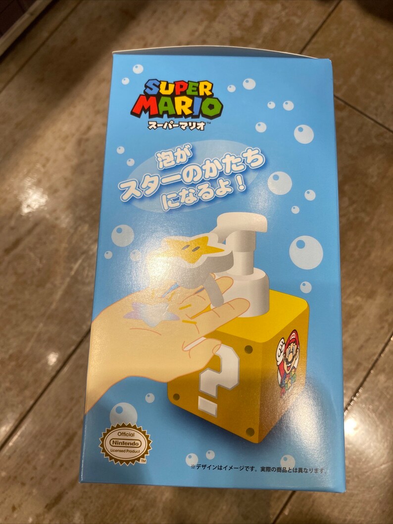 Super Mario Foaming Soap Dispenser Bottle - Etsy