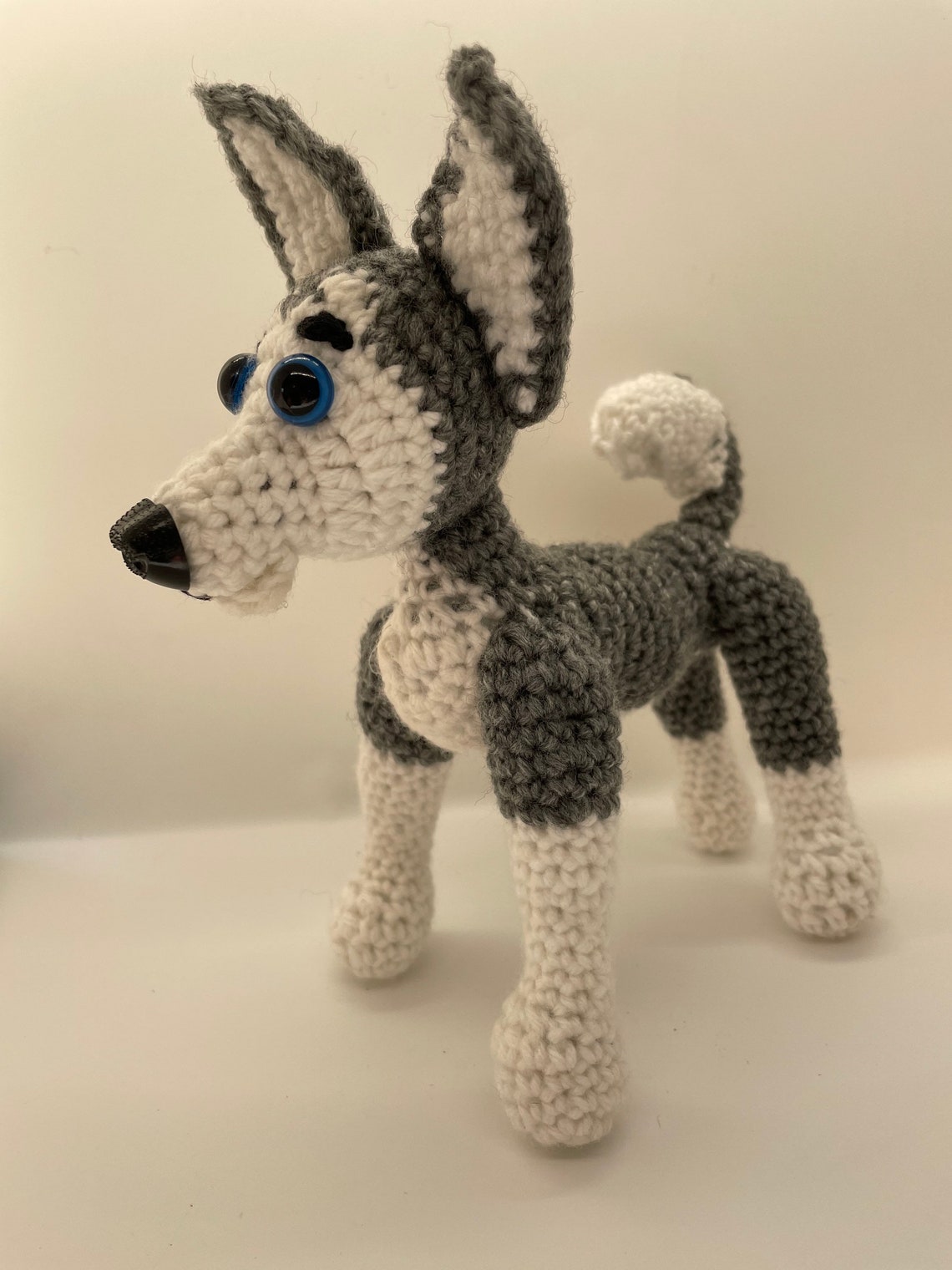 Husky Puppy Dog Crochet Amigurumi Doll - Etsy