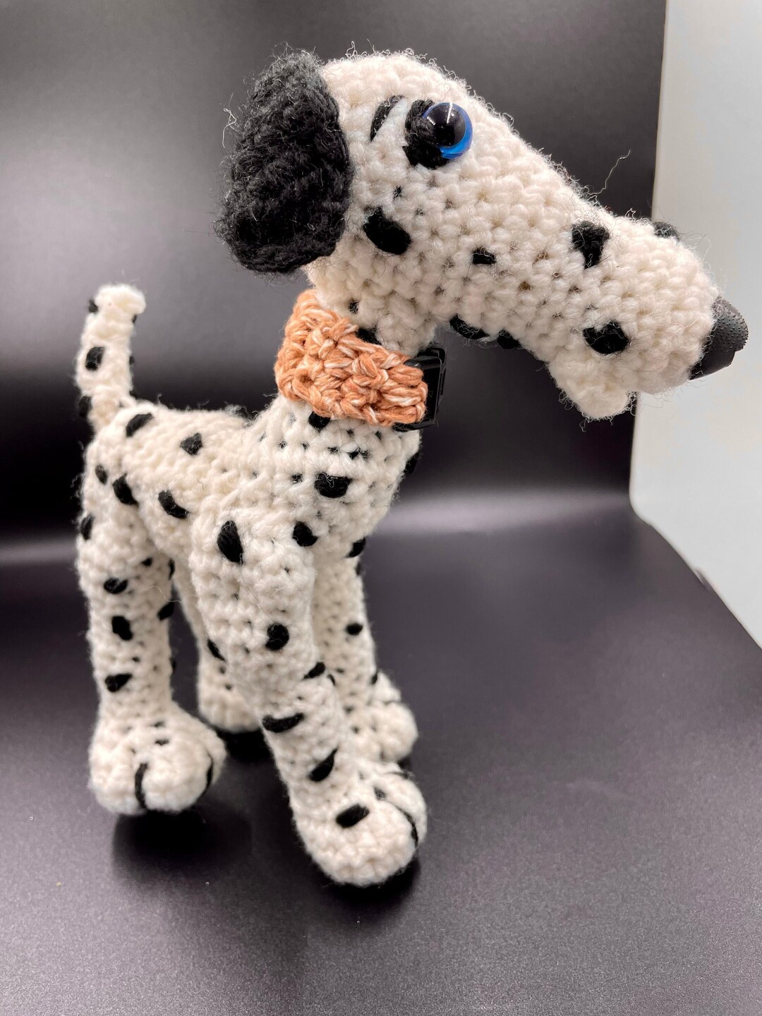 Crocheted Amigurumi Dalmatian Puppy Dog/spot Doll - Etsy