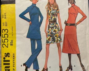 Vintage Uncut Factory Folded Sewing Pattern/simplicity 6155/misses ...