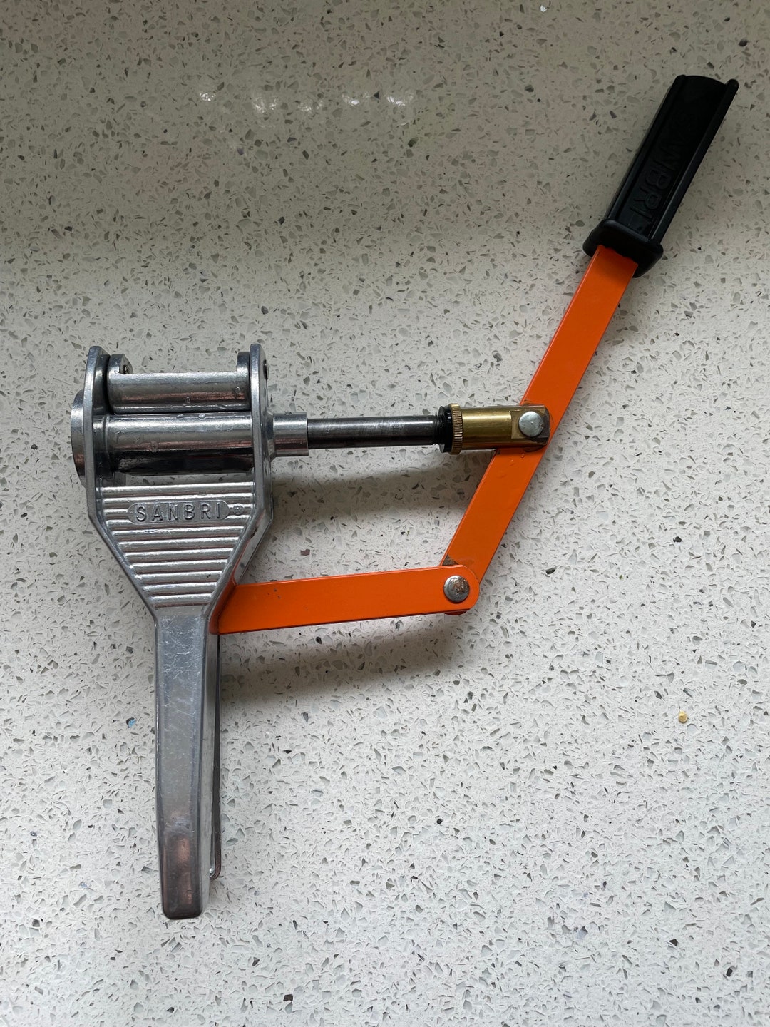 Vintage French Sanbri Orange Wine Corker - Etsy