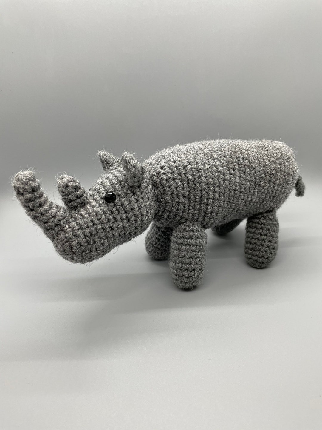 Ruby the Rhino/crochet Amigurumi Doll - Etsy
