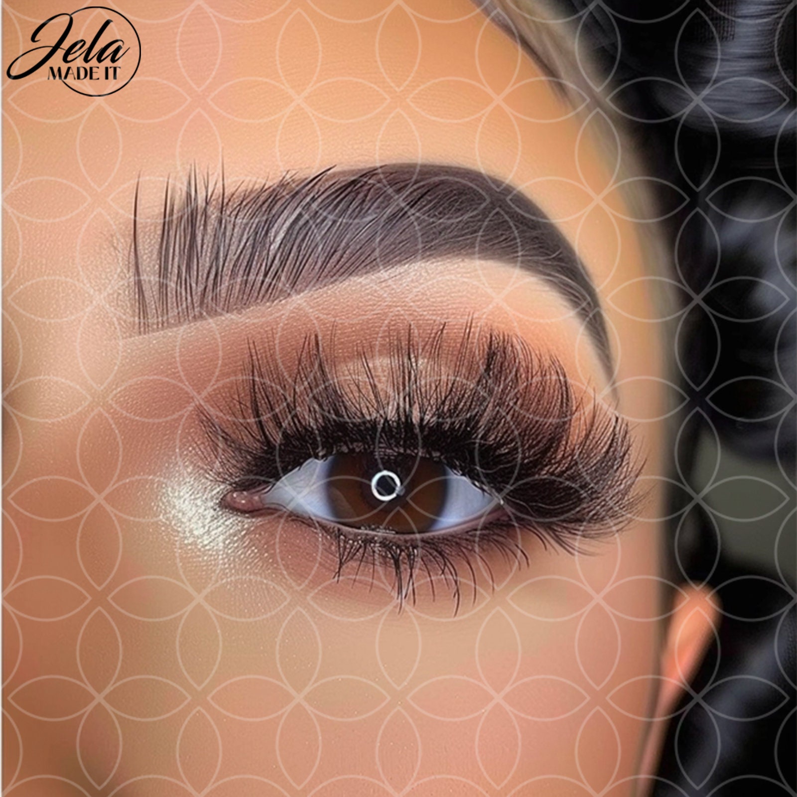 6 Makeup Brow Lash Beauty Stock Photo, Lash Model, Commercial Use, Make ...