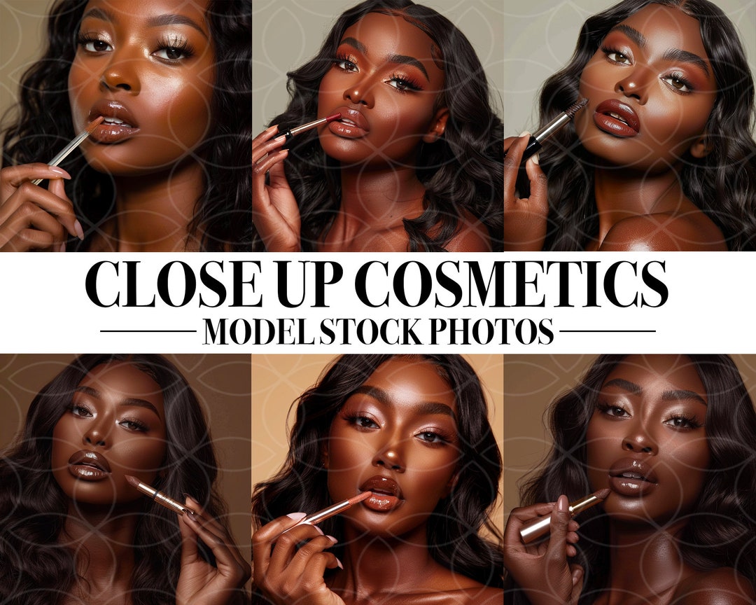 6 Makeup Brow Lash Beauty Stock Photo, Lash Model, Cosmetics, Make up ...