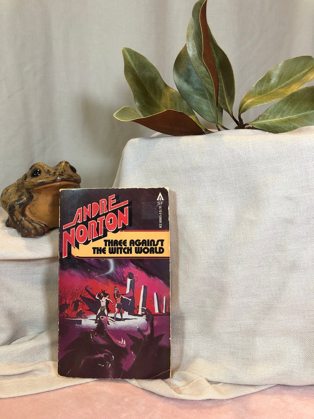 Vintage 1965 Pulp Science Fiction Three Against the Witch World by ...