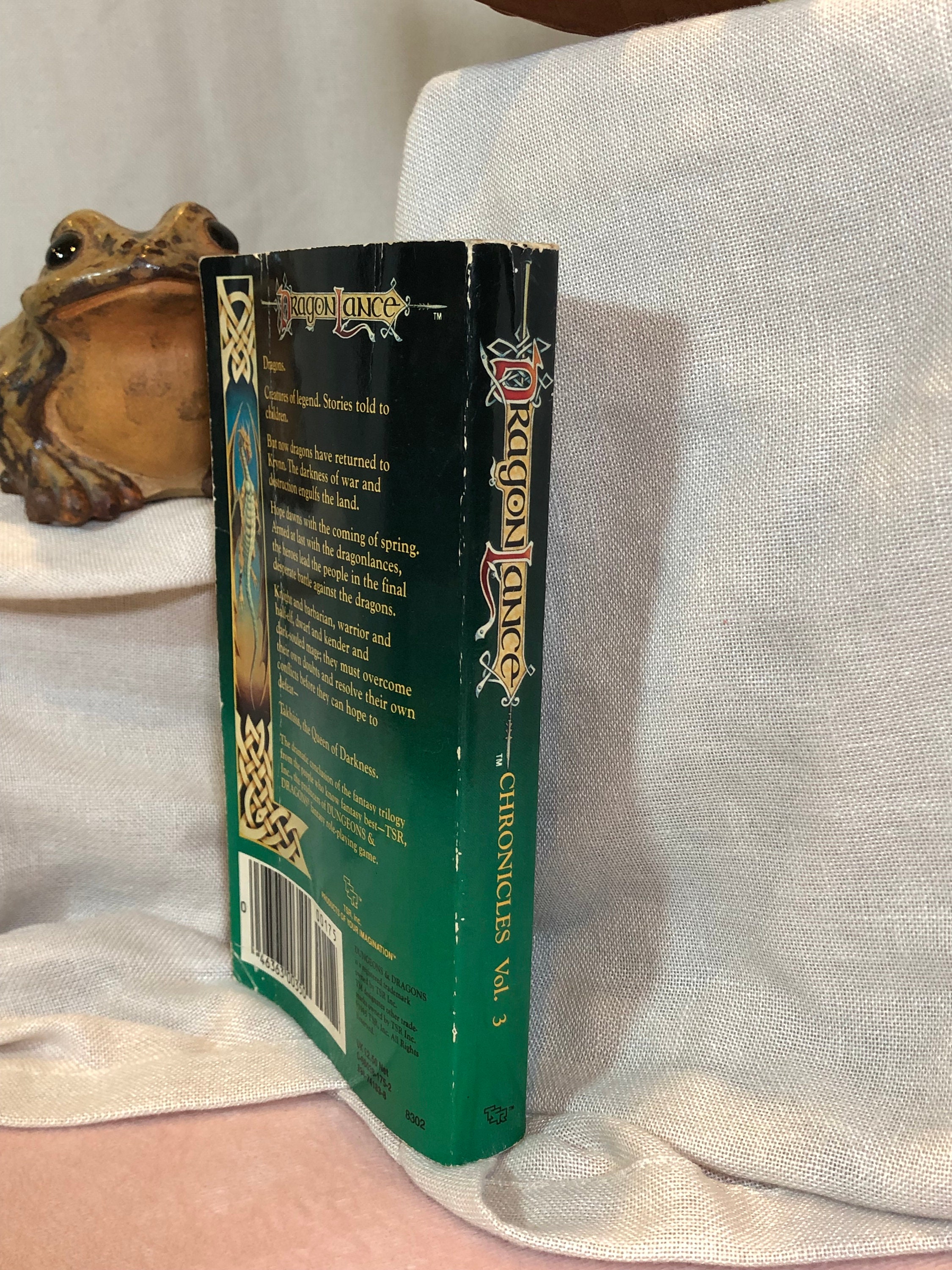 Vintage 1985 Dragon Lance Chronicles Vol. 3 Dragons of Spring Dawning ...