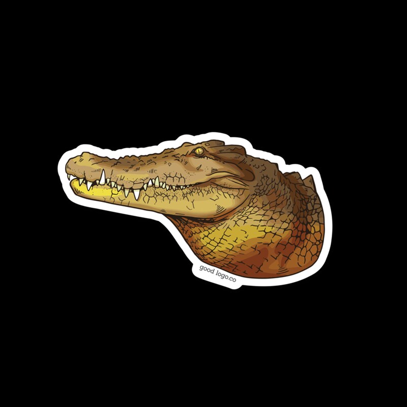 Crocodile Stickers - Etsy