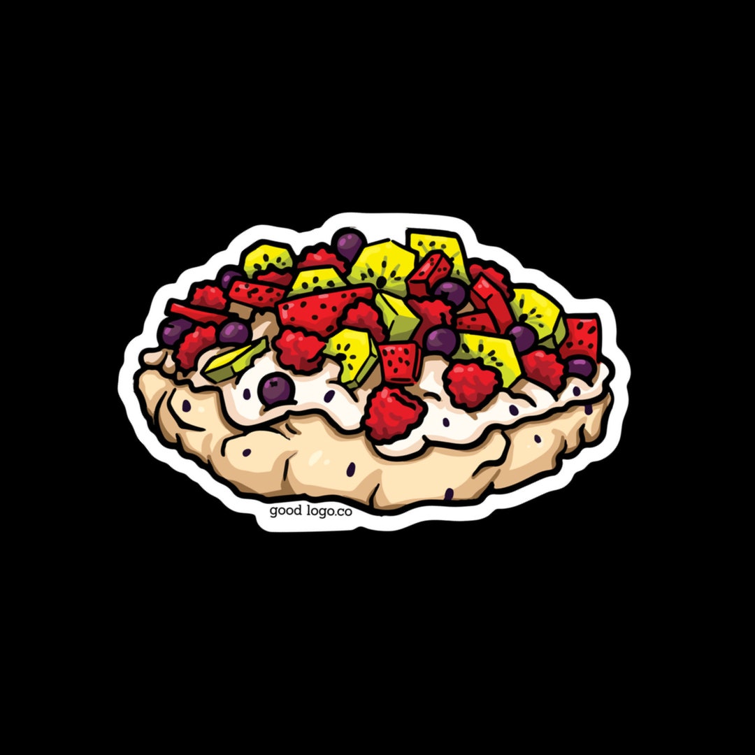 The Pavlova Sticker, New Zealand Sticker, NZ Sticker, Australia Sticker ...