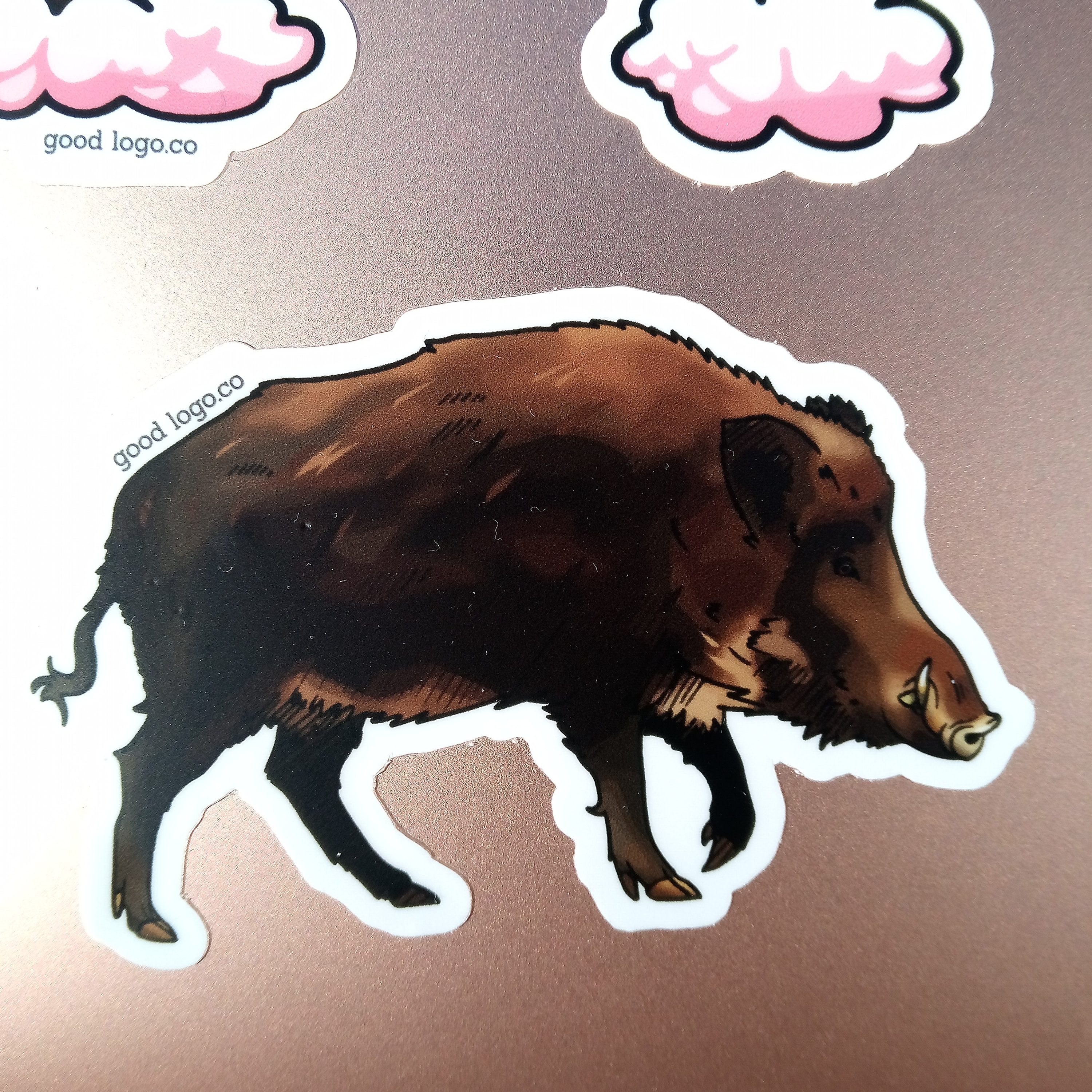 The Wild Pig Sticker - Etsy