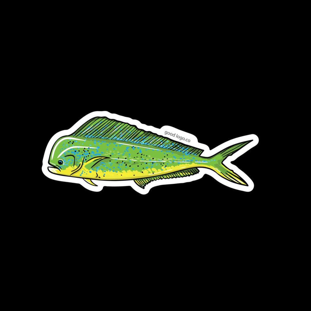 The Mahi-mahi Sticker - Etsy