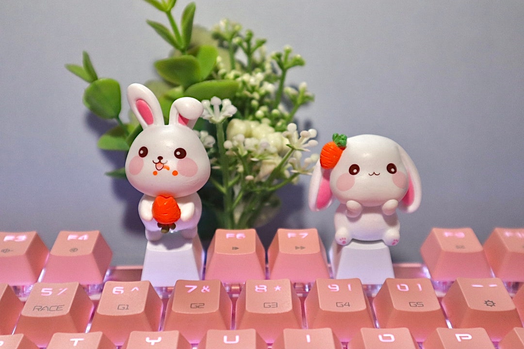 Bunny Keycaps - Etsy