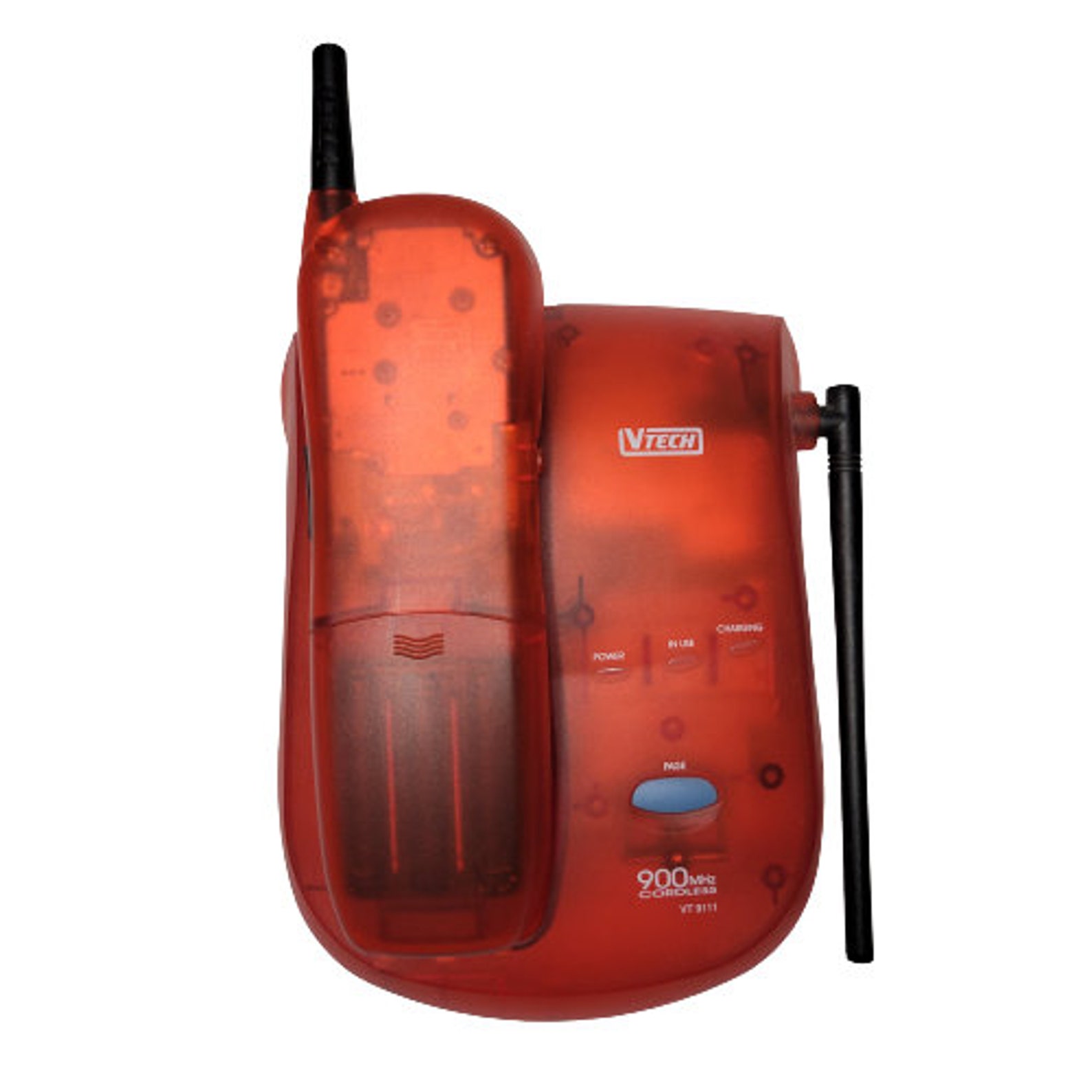 Vintage 90s 1999 VTech The Fone See Thru Cordless Phone with | Etsy