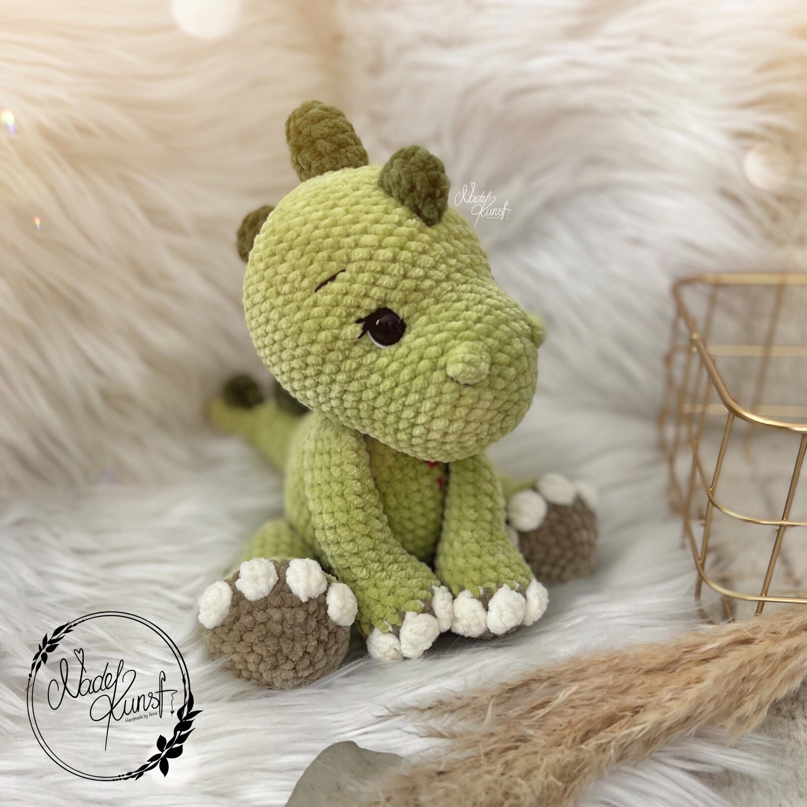 PDF DEUTSCHE Häkelnanleitung Für Den Dino ruby - Etsy
