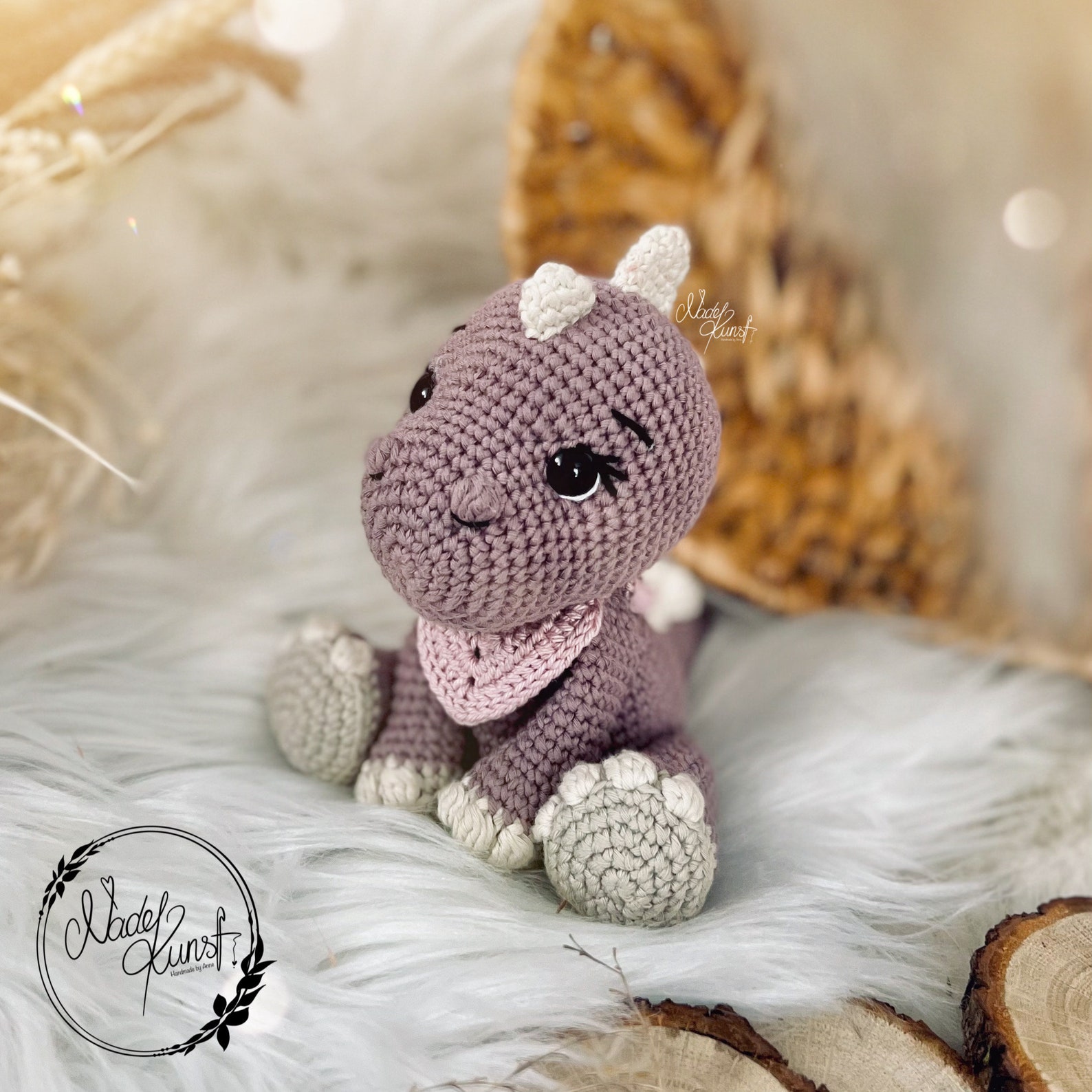 PDF DEUTSCHE Häkelnanleitung Für Den Dino ruby - Etsy