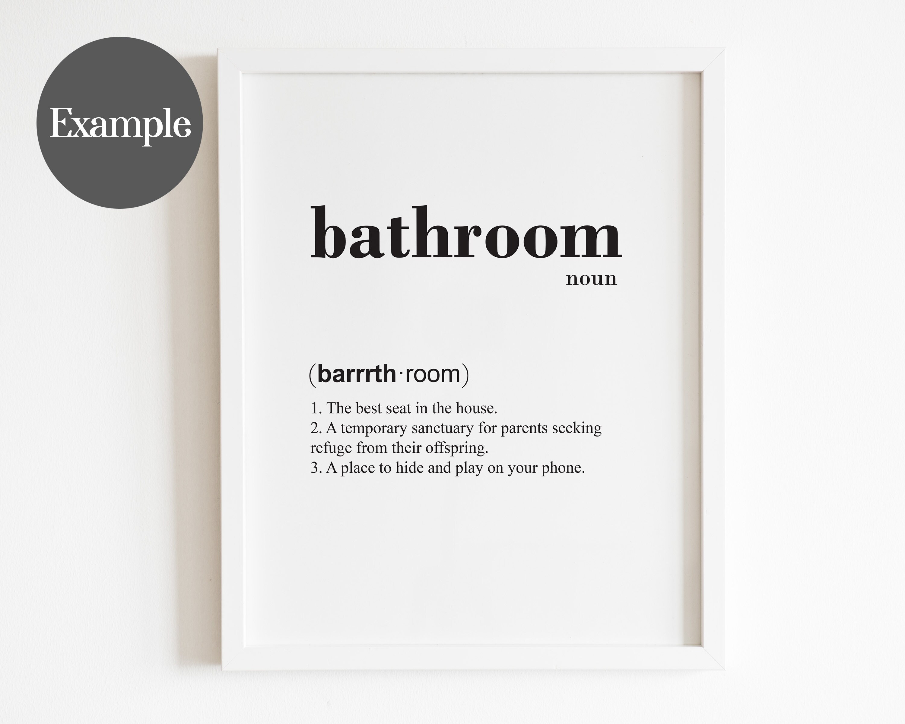 Personalised Dictionary Definition Print Custom Meaning - Etsy UK