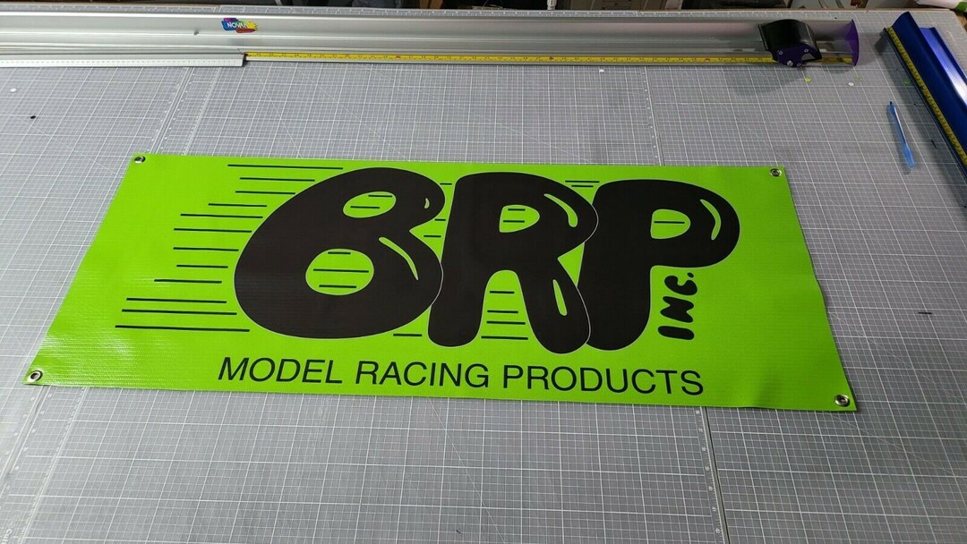 BRP, Banner, Racing, Products, Track, Rc10, Retro, Old School, Oval ...