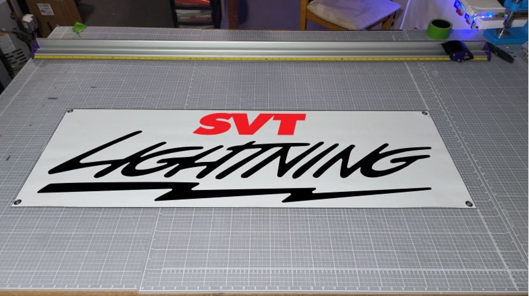 SVT Lightning Custom Hanging Banner With Grommets 1992-1997SVT ...