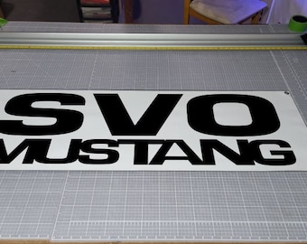 Ford SVT, Banner, Custom, With Grommets, Mustang, Cobr,a 93, Foxbody ...