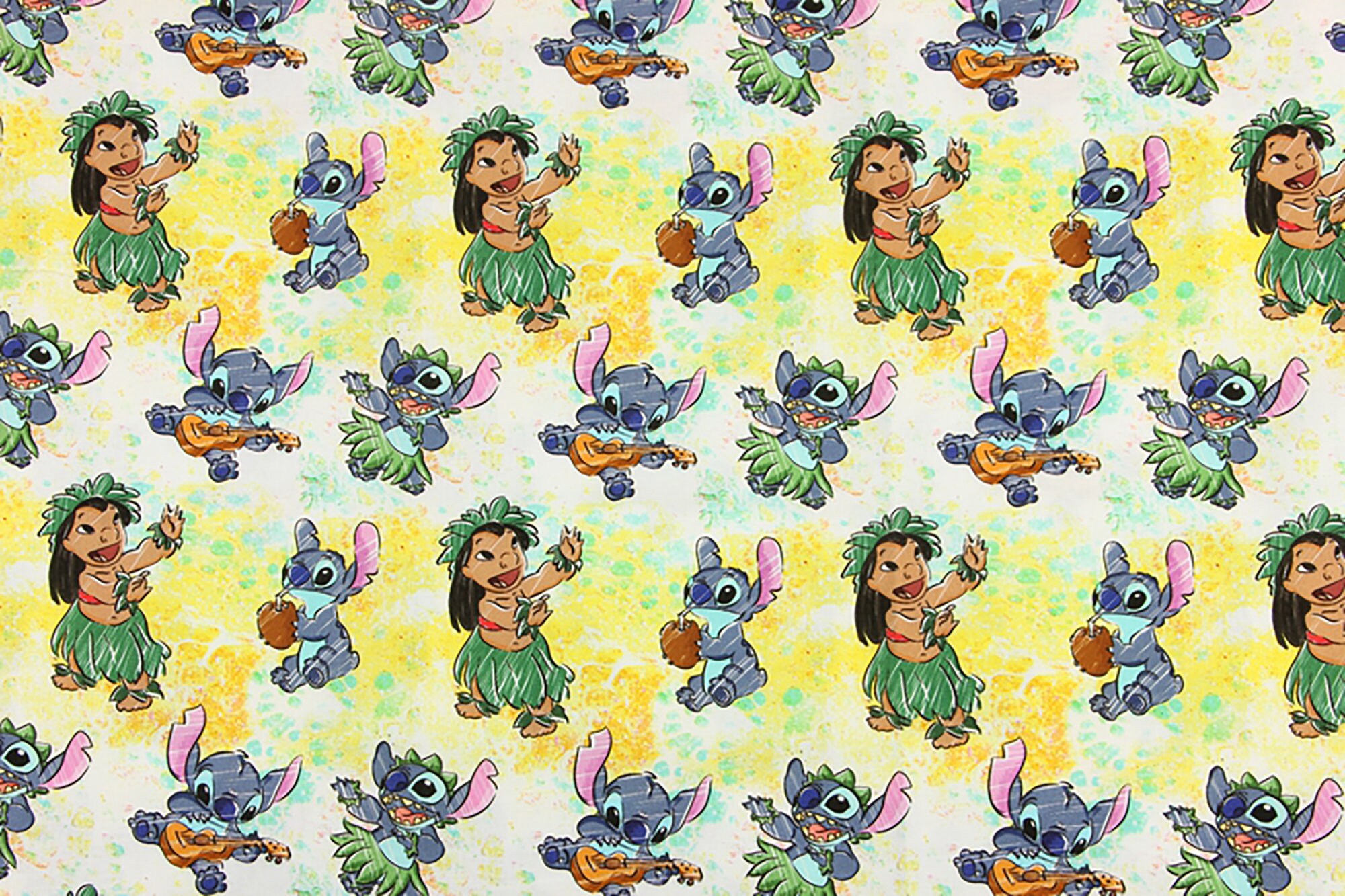 Lilo and Stitch Stitch Disney Fabric 100% Cotton Fabric | Etsy