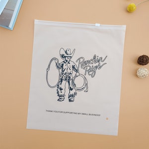 Custom Matte Zipper Bags With Logo Printed,packing Bags for Clothing ...