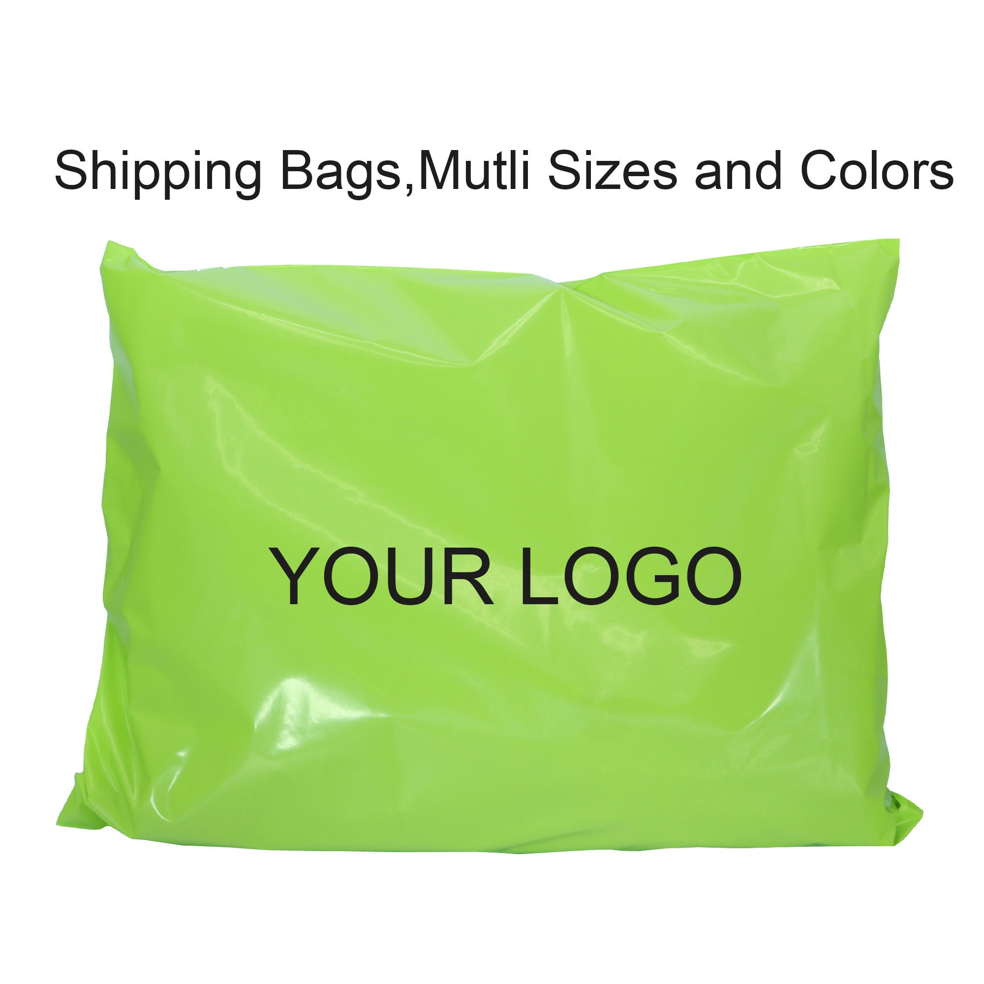 Custom Logo Green Poly Mailers Shipping Bags Postal Bags Gift - Etsy UK