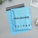 Blue Poly Mailers Shipping Bags,custom Your Design Self Seal Mailing ...