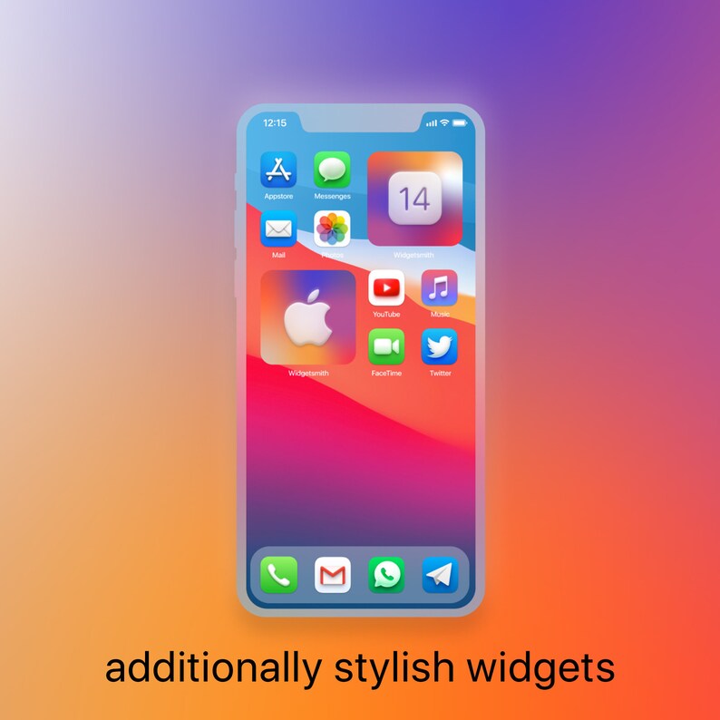 348 Premium App Icons Big Sur Edition Iphone Ios14 | Etsy