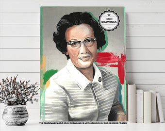 Katherine Johnson Poster - Etsy
